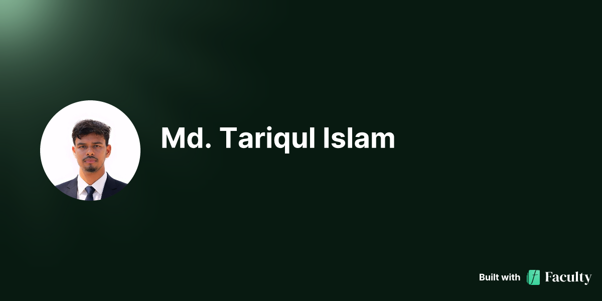 Md. Tariqul Islam